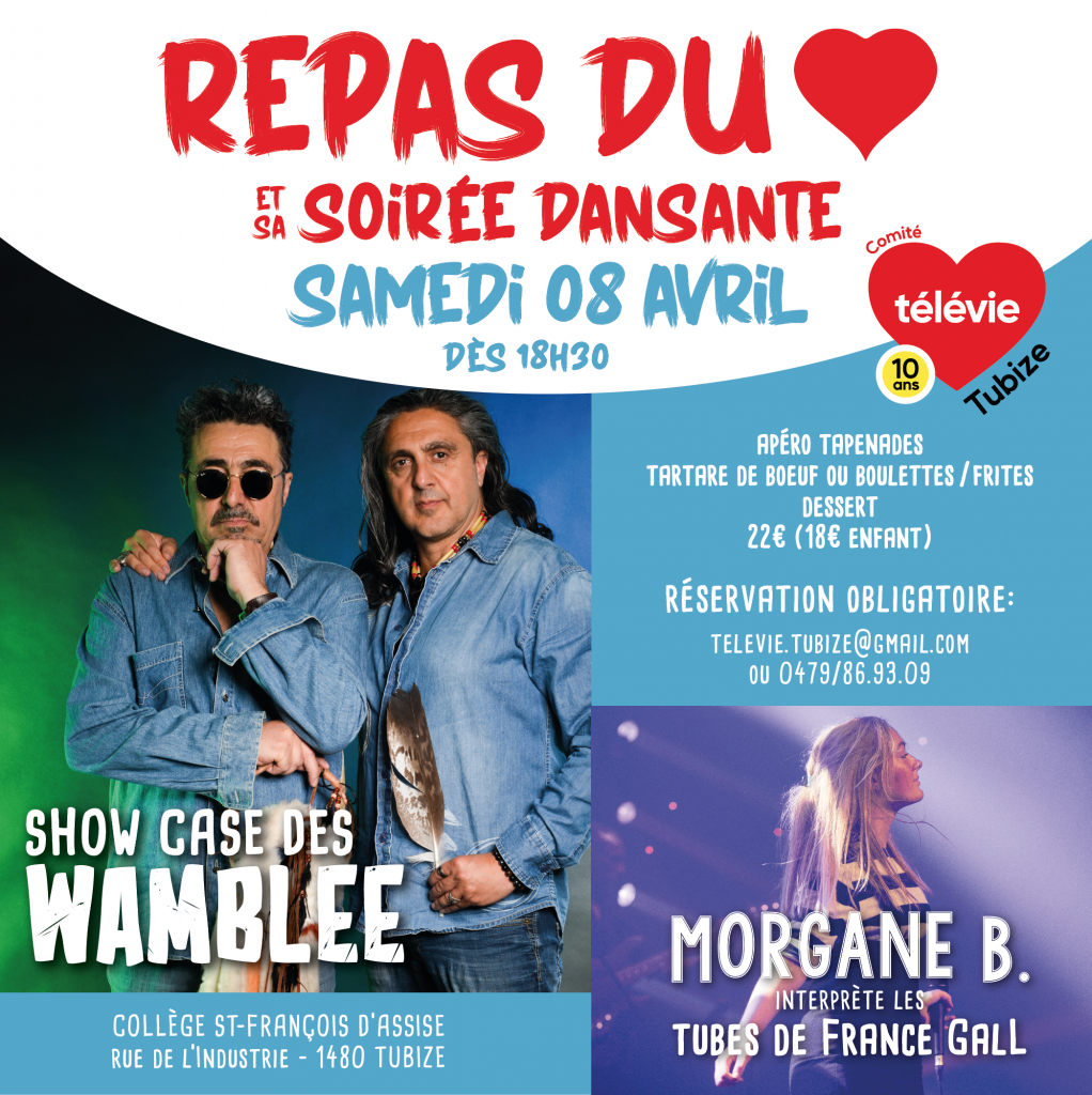 Repas du cœur à Tubize – Televie